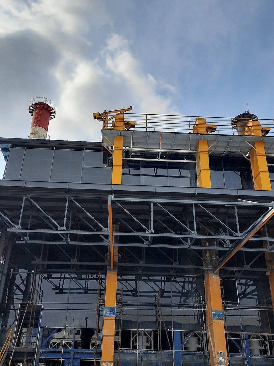 Qazvin Glass Factory Project – Batch Plant Building – Radiant Gulf ...