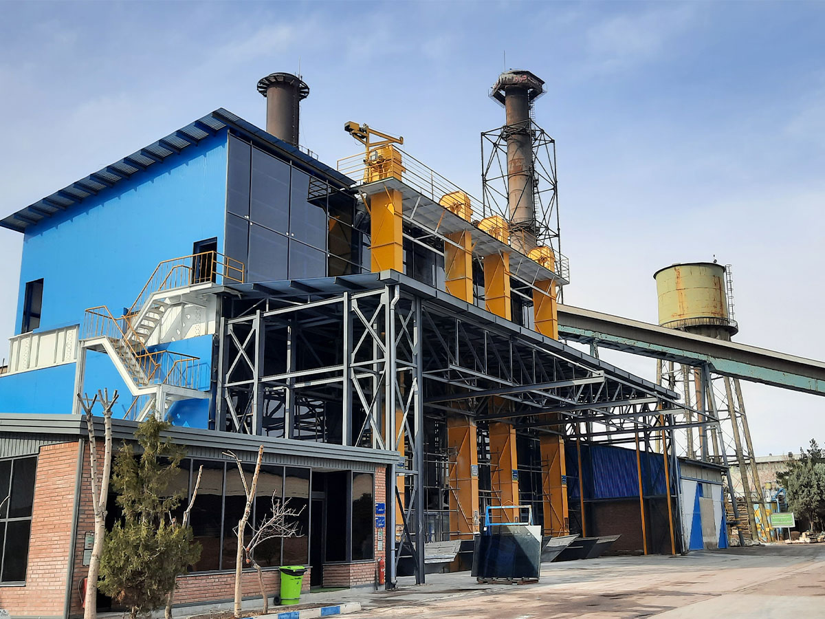 Qazvin Glass Factory Project – Batch Plant Building – Radiant Gulf ...